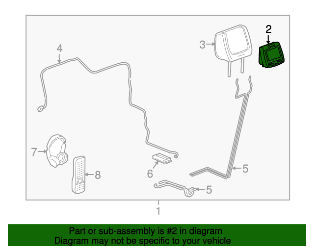 23408577 GM Display Unit | GM Parts Store
