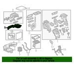 2016-2022 GM Air Conditioning Evaporator Upper Case 23176910 ...