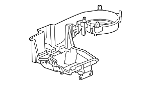 2016-2020 GM Air Conditioning Evaporator Lower Case 84343324 ...
