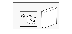 2018-2024 GM Air Conditioning Evaporator Core Kit with Valve, Seals ...