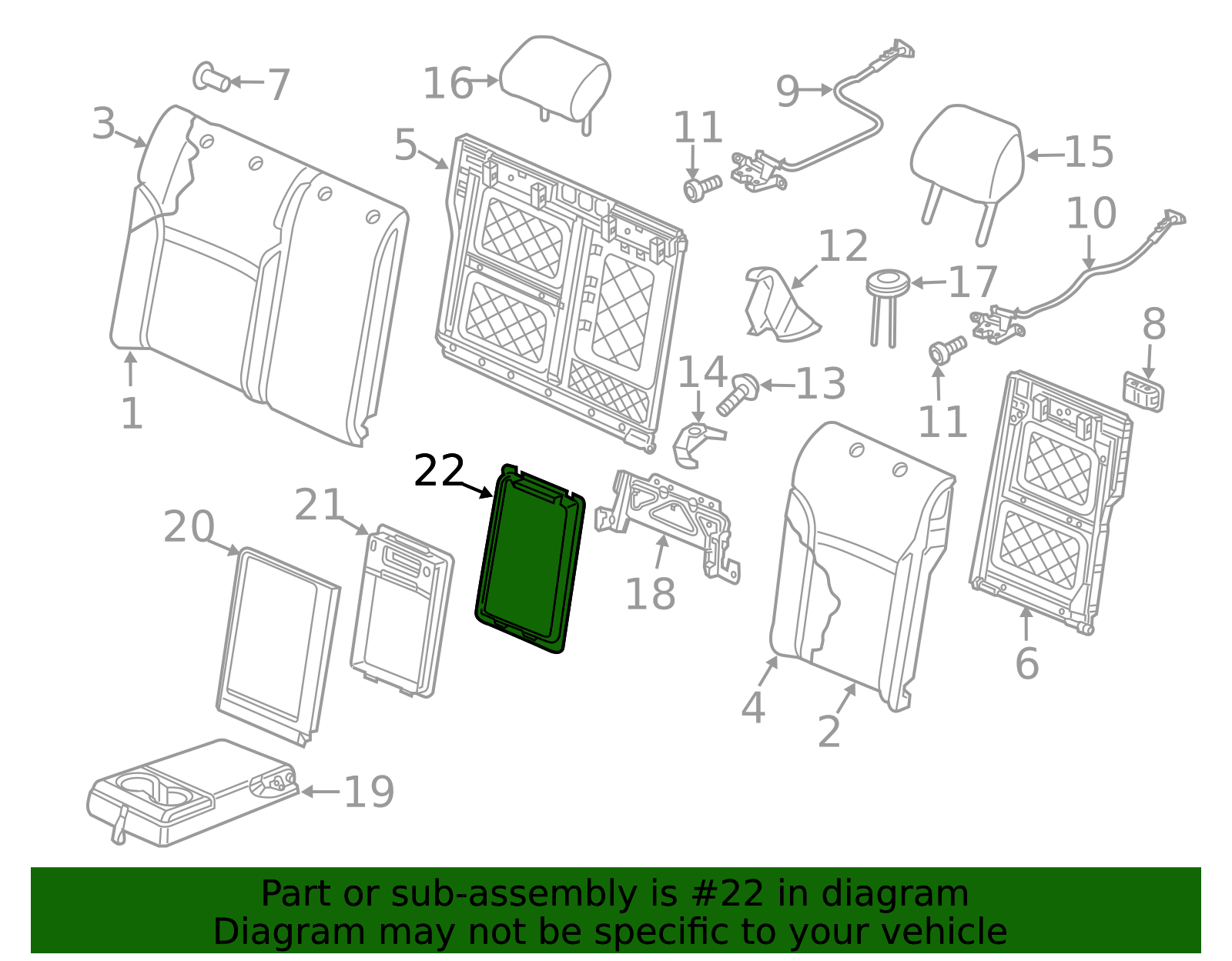 17A-885-873-LI8 - Frame 2019-2024 Volkswagen Jetta | AutoNation Parts