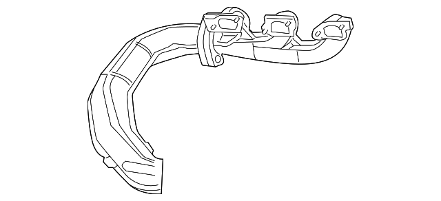 2007-2010 Mopar Cross Over Pipe 4781042AF | TascaParts.com