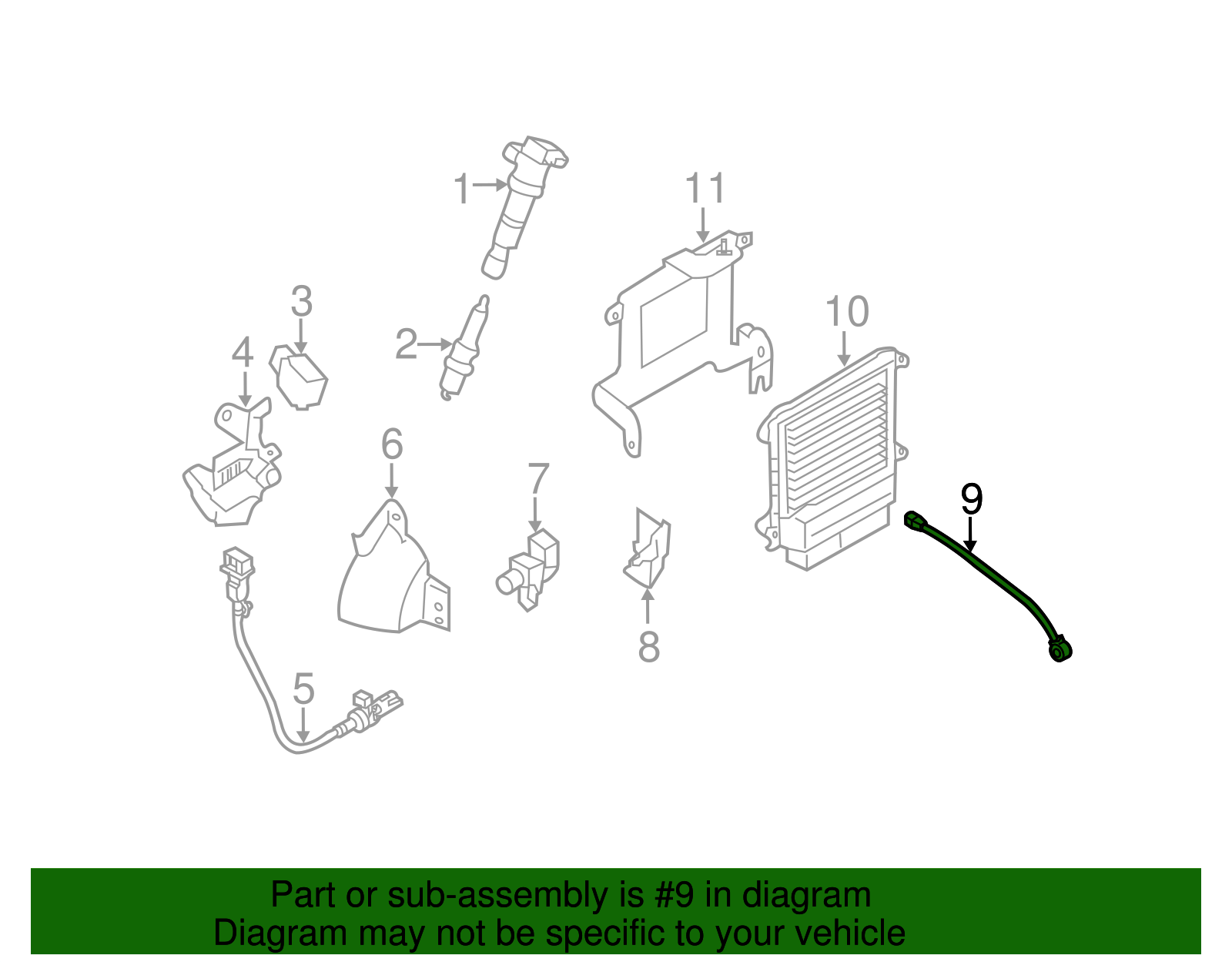 2010-2022 Kia Knock Sensor 392502g700 | Retail Performance Auto Parts