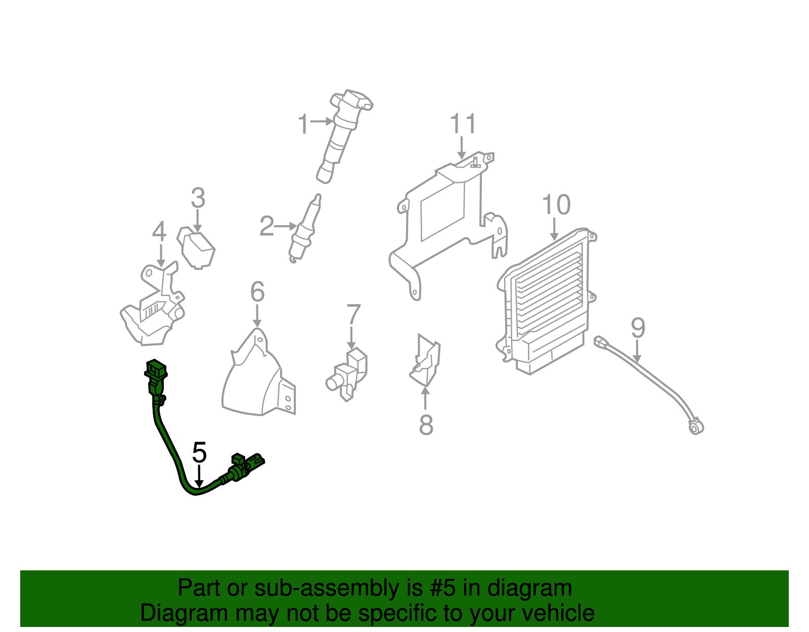 39180-25300 - Crankshaft Position Sensor 2006-2016 Kia | Kia.Parts Store