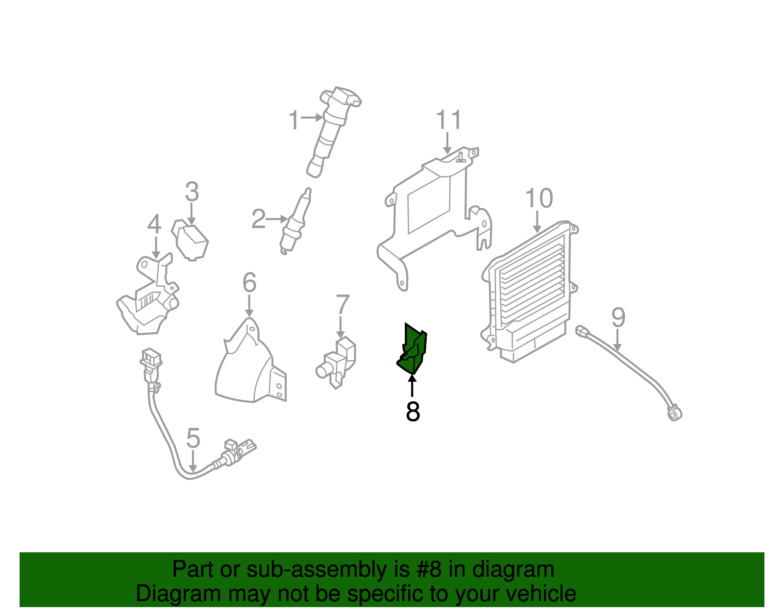 2011-2022 Kia Camshaft Sensor Cover 39350-2G110 | OEM Parts Online