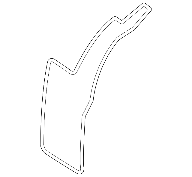 2012-2014 Toyota Camry Fender Liner 53876-06120 | Toyota Parts Express