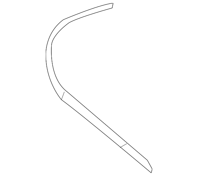 209-885-10-21 - Trim Molding 2006-2009 Mercedes-Benz | Mercedes-Benz ...