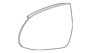 51167291240 - 2015-2024 BMW Mirror Glass (51-16-7-291-240) | BMW of ...