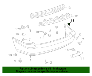1999-2003 Lexus RX300 Step Pad 08475-48802 | Retail Performance Auto Parts