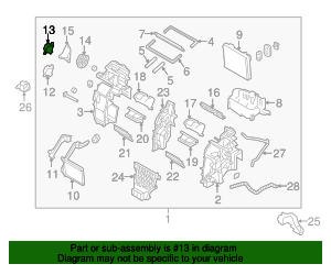 97154-3Z000 - Actuator 2017-2022 Kia | Kia.Parts Store