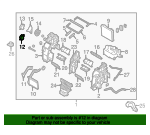 2015-2021 Kia Door Actuator 97157 3T000 | TascaParts.com