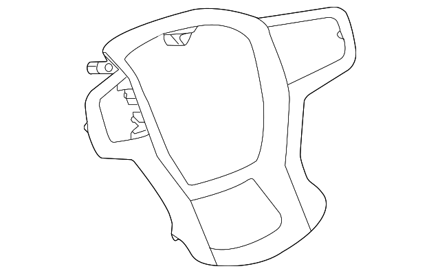 2021-2022 GMC Atreides Steering Wheel Trim Spoke Cover Applique ...