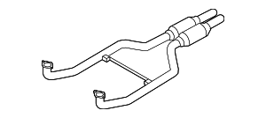 Genuine BMW 18-30-7-646-948 | Exhaust Muffler | FREE Shipping on Most ...