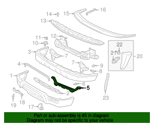1999-2002 Toyota 4Runner Filler 52542-35010 | OEM Parts Online
