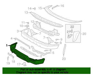 2000 Toyota 4Runner Valance Panel 53911-35330-C0 | Camelback Toyota Parts