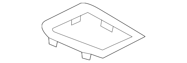 176-689-01-18 - Front Panel Frame 2014-2020 Mercedes-Benz | Mercedes ...