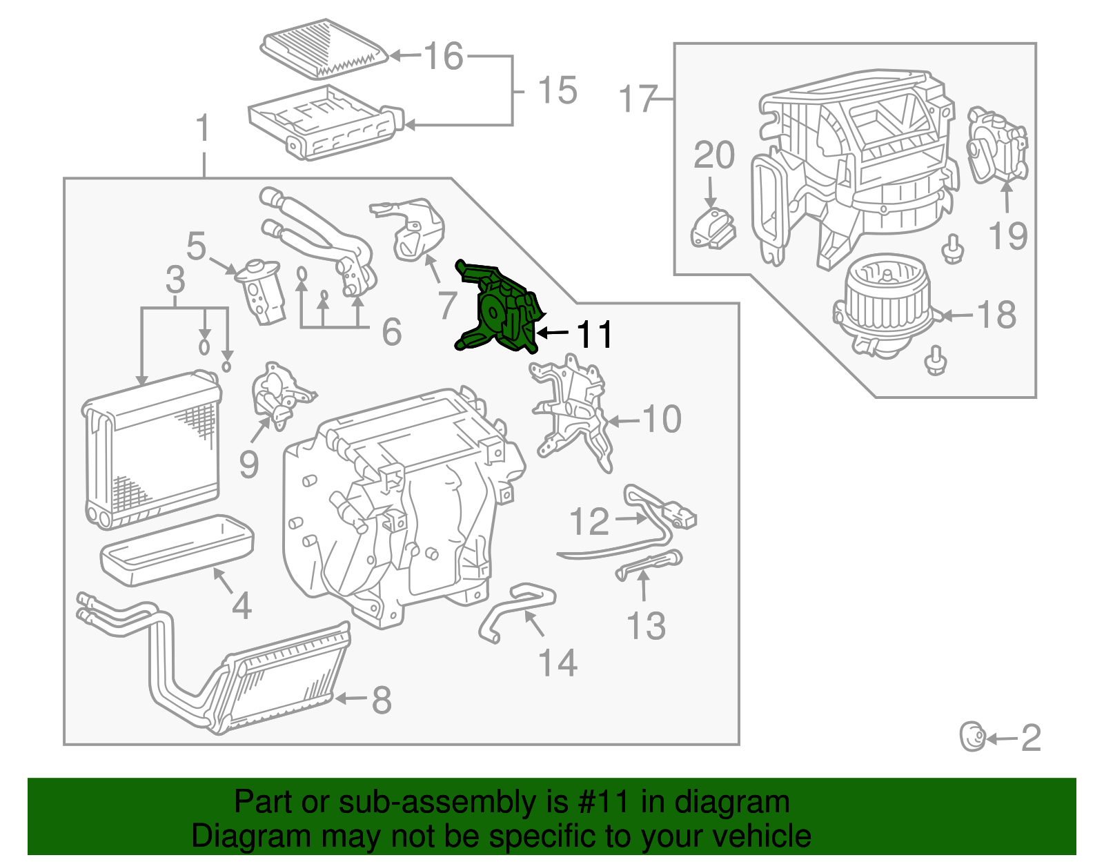 87106-35120 - Servo For 2003-2009 Lexus GX470 | Lexus OE Parts