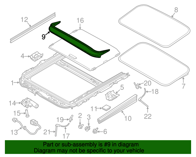 31424075 - Air Deflector - 2017 Volvo S90 | Volvo OEM Parts Direct