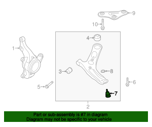 2014-2018 Kia Lower Ball Joint 54530-0U000 | OEM Parts Online