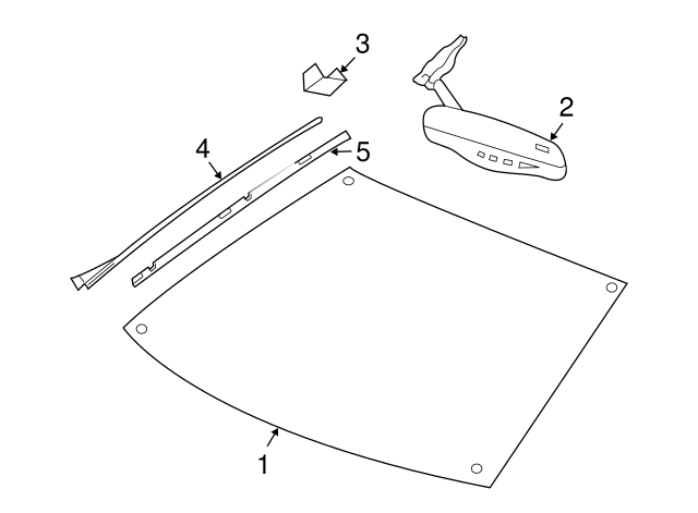 19210868 GM Windshield | GM Parts Store