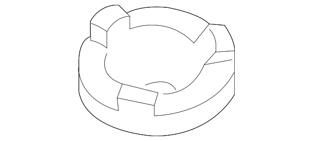 2002-2020 Nissan Air Cleaner Body Rubber Mount 16557-8J000 | TascaParts.com