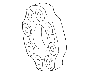 205-410-20-00 - Drive Shaft Flex Joint 2021-2023 Mercedes-Benz S 580 ...