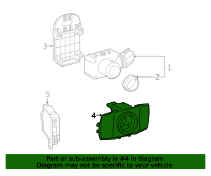 89348-50130 - Park Sensor Retainer 2019-2020 Toyota Mirai | Longo ...