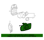 89348-50130 - Park Sensor Retainer 2019-2020 Toyota Mirai | Longo ...