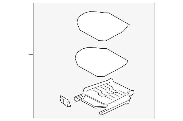 Hyundai - 88B20-AA000-G8W - Cushion Assembly - 2021-2023 Hyundai ...