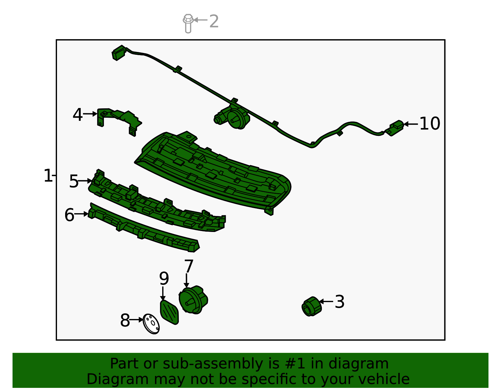 2021-2023 Kia Seltos Lamp Assembly 92109-Q5000 | Kia Parts Online