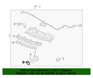 92126-J2000 - Dust Cap Holder 2020-2023 Kia | Kia Cheap Parts