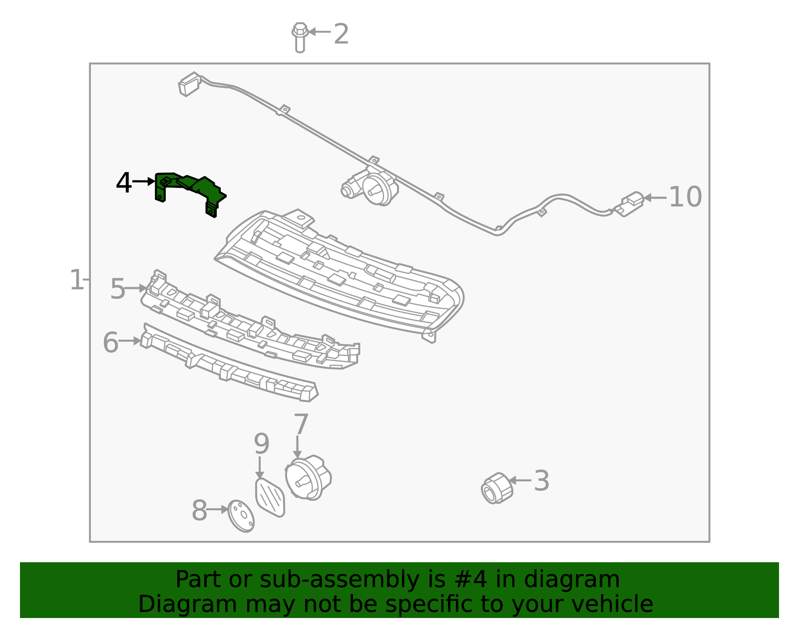 921C9-Q5500 - Lamp Assembly Bracket 2024 Kia Seltos | Kia.Parts Store