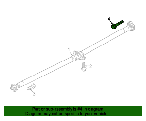 49129-C5200 - Drive Shaft Rear Bolt 2016-2024 Kia | Kia.Parts