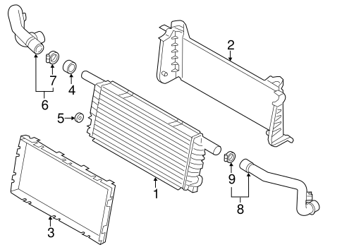 Radiator & Components for 2015 Porsche 911 | OEM Parts Online
