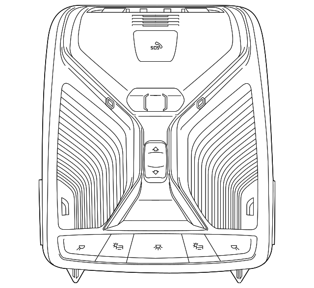 61-31-5-A8A-0F7 - Overhead Console | Buy BMW Parts Now