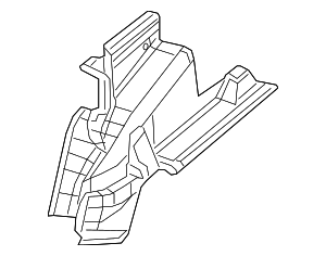 2018-2020 Jeep Wrangler Quarter Trim Panel - Passenger Side (RH ...