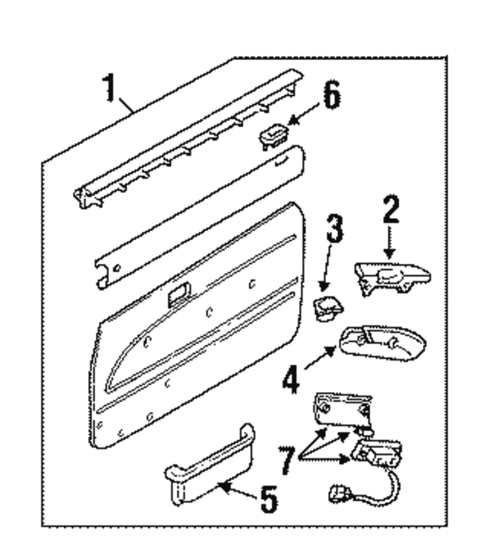 Amazing 1994 Toyota Pickup Door Panels Photos