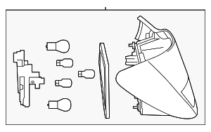 117-906-42-00 - Tail Lamp Assembly 2017-2019 Mercedes-Benz | Mercedes ...