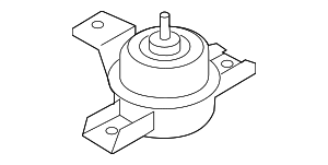 2011-2013 Kia Sorento Bracket Assembly Engine 21810 2P100 | TascaParts.com