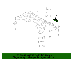 1999-2009 Lexus Tow Hook 51968-0E010 | OEM Parts Online