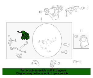 2012-2014 Toyota Camry Paddle Switch 84610-22020 | OEM Parts Online