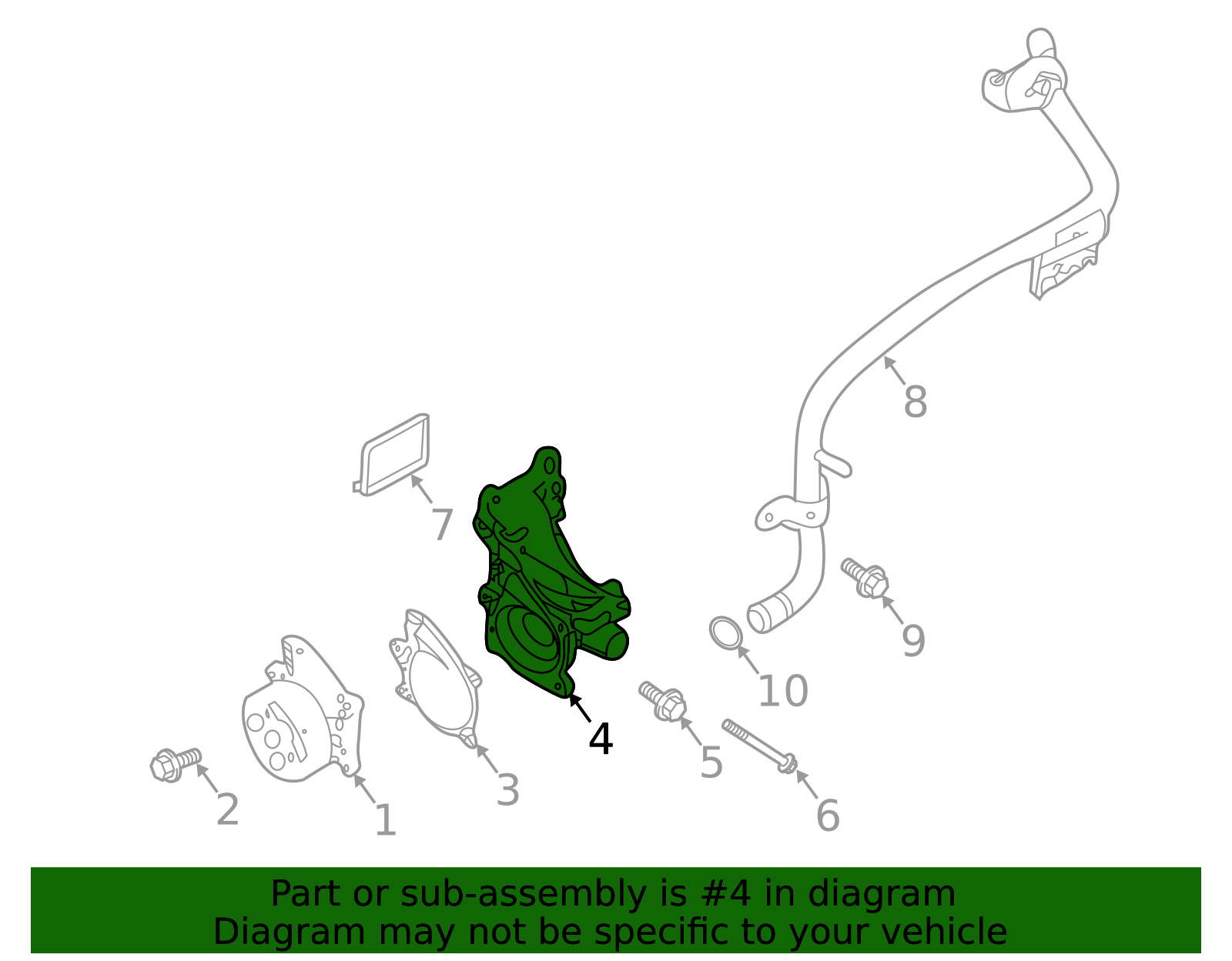 2019-2020 Infiniti QX50 Thermostat Housing 11061-5NA0A | Infiniti of Orland Park