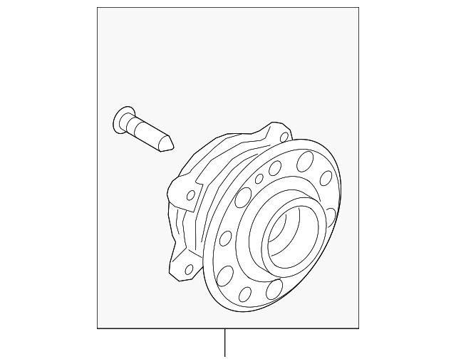 Genuine Hub Assembly for 2021-2025 Hyundai | Part# 52720-P2000 ...