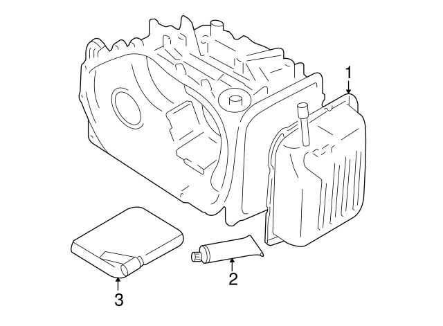 2009-2010 Hyundai Sonata Trans Pan 45283-3A200 | OEM Parts Online