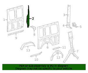 906-631-02-08 - Center Pillar 2014-2023 Mercedes-Benz | Mercedes-Benz ...