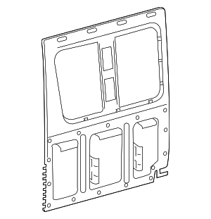 906-636-13-10 - Inner Side Panel 2014-2024 Mercedes-Benz | Mercedes ...