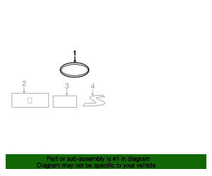 86305-H9200 - Emblem 2023 Kia Rio | Kia.Parts Store