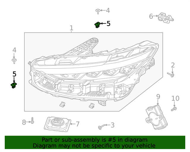 Genuine OEM Ford - Bumper Cover Nut W719375-S300 | OEM Ford Parts ...