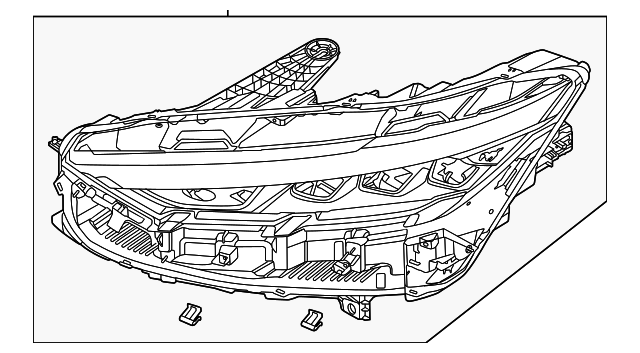 2021-2023 Ford Mustang Mach-E Headlight Assembly LJ8Z-13008-AE | QuirkParts
