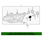 33302-S7A-003 - Socket (T20 S) - 2007-2021 Honda | Honda Factory Parts